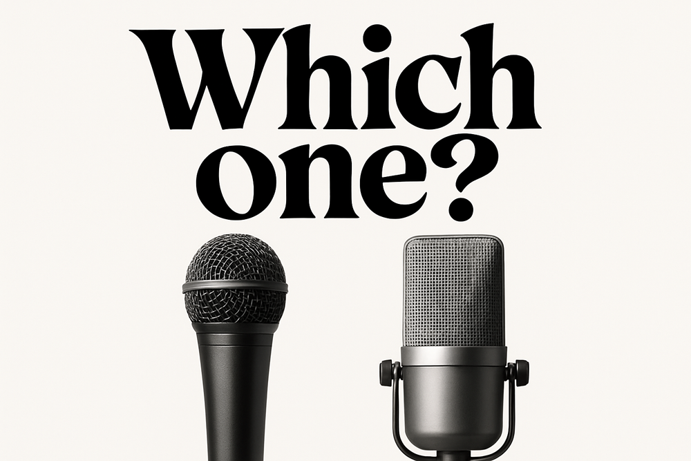 Dynamic vs Condenser Microphone – What’s Best for Singing in 2025?