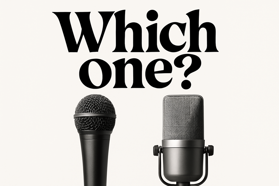 Dynamic vs Condenser Microphone – What’s Best for Singing in 2025 ...